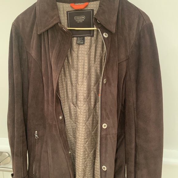 Coach | Jackets & Coats | Coach Suede Jacket | Poshmark